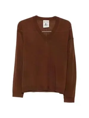 SEMICOUTURE Jade Sweater - Brown