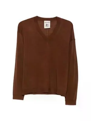 SEMICOUTURE Jade Sweater - Brown