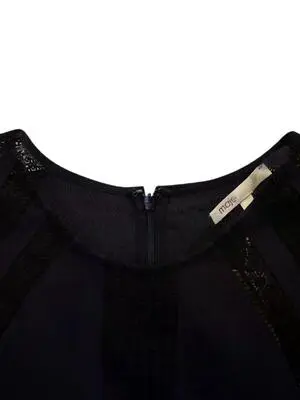 Maje Raglia Tiered Lace-inset Dress