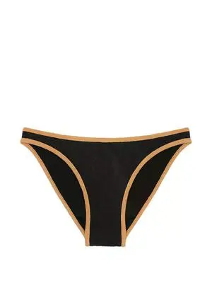 VIX PAULA HERMANNY Firenze Lily Gigi Bikini Bottoms - Black