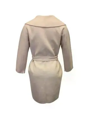 Max Mara Belted Shawl-collar Coat