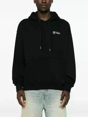Off-White Logo-embroidered Hoodie