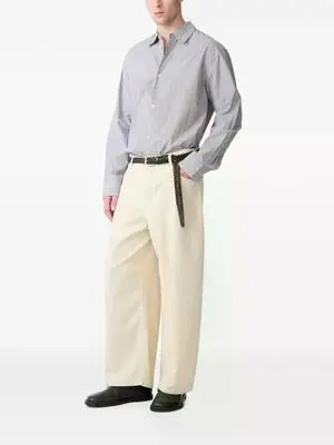 Studio Nicholson Paolo Corduroy Wide-leg Trousers - Neutrals