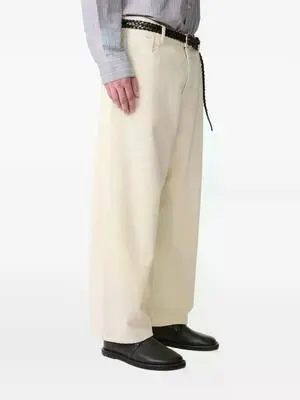 Studio Nicholson Paolo Corduroy Wide-leg Trousers - Neutrals