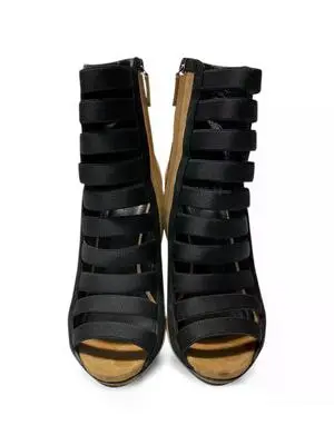 Gucci Olimpia Elastic-strap Suede Boots