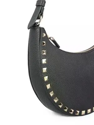 Valentino Garavani Rockstud Crescent Shoulder Bag