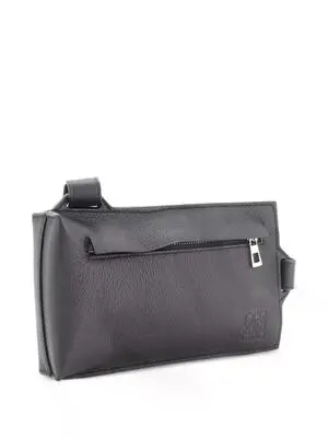 Loewe Vertical T Pocket Leather Crossbody Bag