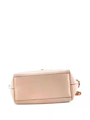 Versace Medusa Icon Chain Leather Mini Tote Bag - Neutrals