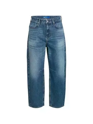 Karl Lagerfeld Barrel Leg Jeans - Blue