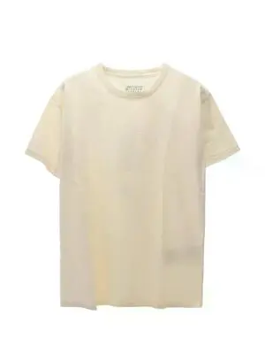 MAISON MARGIELA Cotton T-shirt With Logo Print