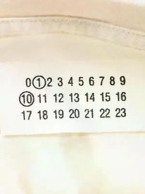 MAISON MARGIELA Cotton T-shirt With Logo Print
