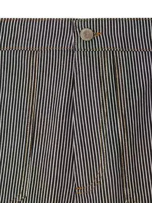 Bonpoint Vertical-stripe Patch-pocket Shorts