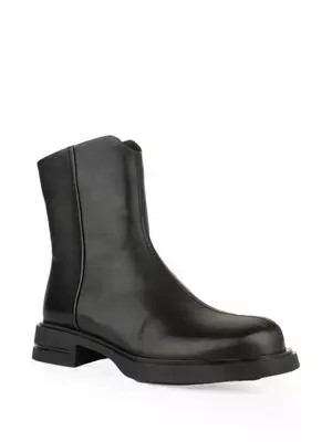 LINDA BAUMANN Calf-leather Side-zip Boots