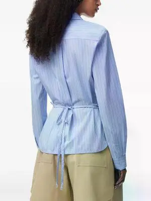 Loewe Striped Tie-waist Shirt