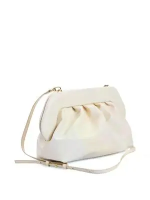 THEMOIRE Medium Bios Vegan Draped Clutch Bag