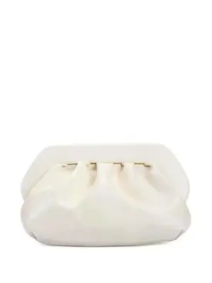 THEMOIRE Medium Bios Vegan Draped Clutch Bag