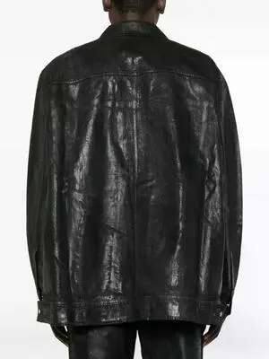 Rick Owens Coated Denim Jacket