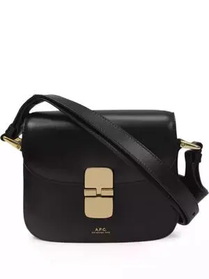 A.p.c. Grace Mini Shoulder Bag - Black