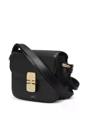 A.p.c. Grace Mini Shoulder Bag - Black