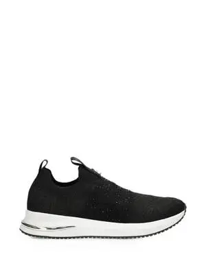 MEXX Rhinestone-embellished Slip-on Sneakers - Black