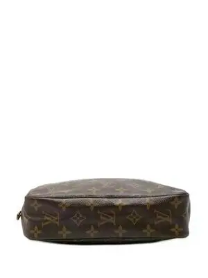 LOUIS VUITTON 1987 Monogram Trousse Toilette 23 Clutch Bag