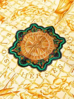 Hermès 1992 Azulejos Silk Scarf 90 Scarves