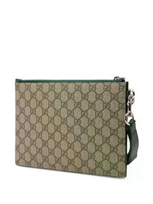 Gucci 2000-2015 Gg Supreme Fox Clutch Bag