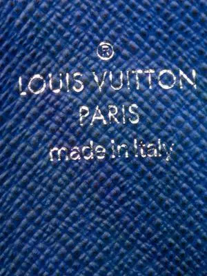 LOUIS VUITTON 2000 Monogram Taigarama Coin Card Holder