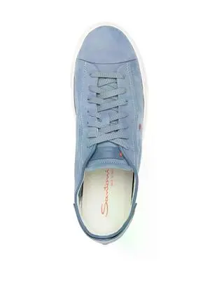 Santoni Low-top Lace-up Sneakers