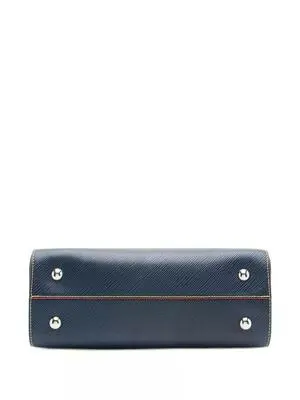 LOUIS VUITTON Epi Leather Twist Tote Bag - Blue