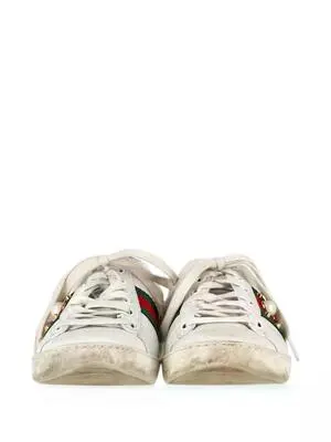 Gucci Faux Pearl-embellished Ace Sneakers