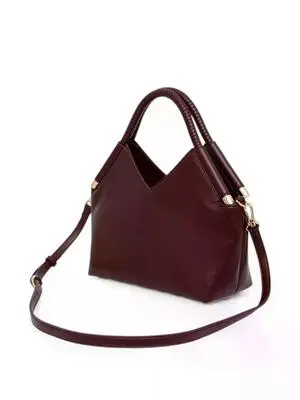 TWINSET Wrapped-effect Top-handle Tote Bag