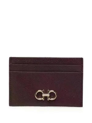 FERRAGAMO Gancini-plaque Card Holder