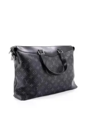 LOUIS VUITTON Explorer Briefcase Monogram Eclipse Canvas Business Bag