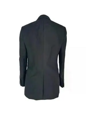 Celine Double-breasted Tailored Wool Blazer