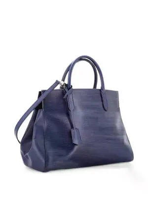 LOUIS VUITTON Marly Handbag Epi Leather Mm Satchel - Blue