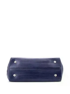 LOUIS VUITTON Epi Leather Mm Satchel - Blue