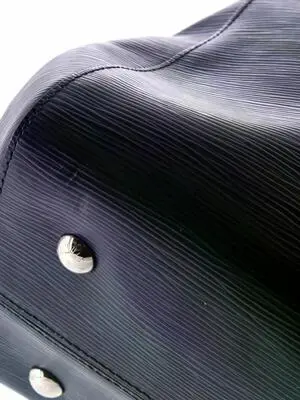LOUIS VUITTON Epi Leather Mm Satchel - Blue