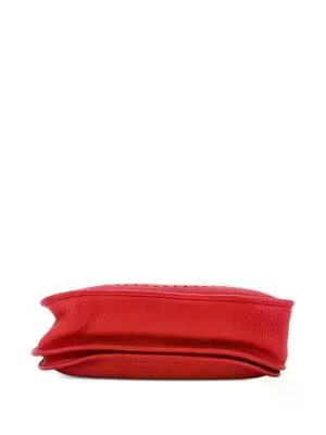 Hermès Evelyne Bag Gen Iii Clemence Gm Crossbody Bag - Red