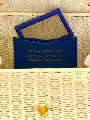 AMATO DANIELE Queen Woven Tote Bag