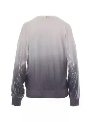 Liu Jo Sequin-embellished Ombre Cardigan