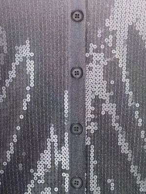 Liu Jo Sequin-embellished Ombre Cardigan