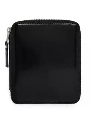 Comme Des Garçons Patent-finish Zip-around Wallet