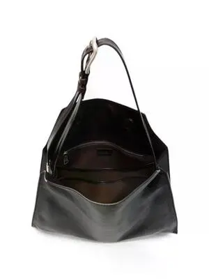 Orciani Grained Leather Tote Bag