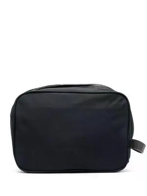 Paul & Shark Leather-trim Wash Bag