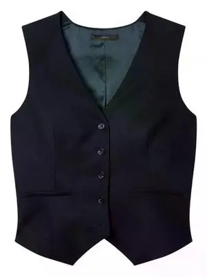 Paul Smith Buttoned Waistcoat - Blue