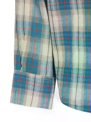 FOUND Check-pattern Western Shirt