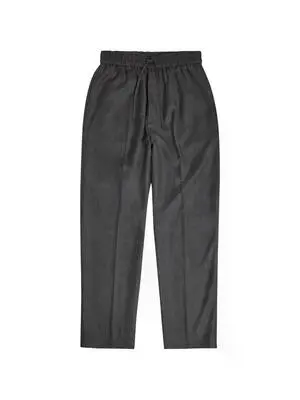 Officine Générale Drawstring-waist Trousers - Grey
