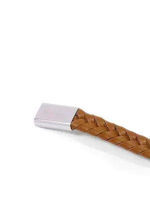 Paul Smith Braided Leather Bracelet