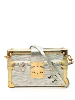 LOUIS VUITTON 2017 Epi Petite Malle Crossbody Bag - Silver